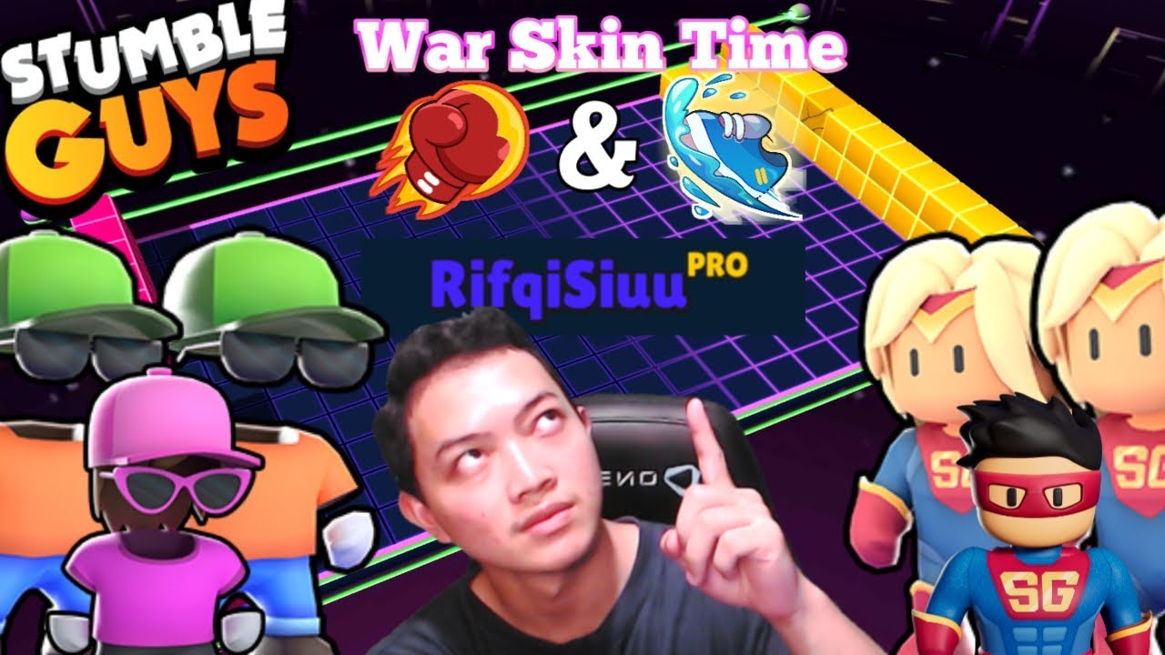 Live Stumble Guys | Let's Go Invisible Skin Vs Superman Skin Bd Only ...