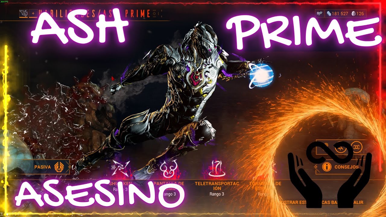 💥 WARFRAME /ASH PRIME BUILD TORMENTA - YouTube