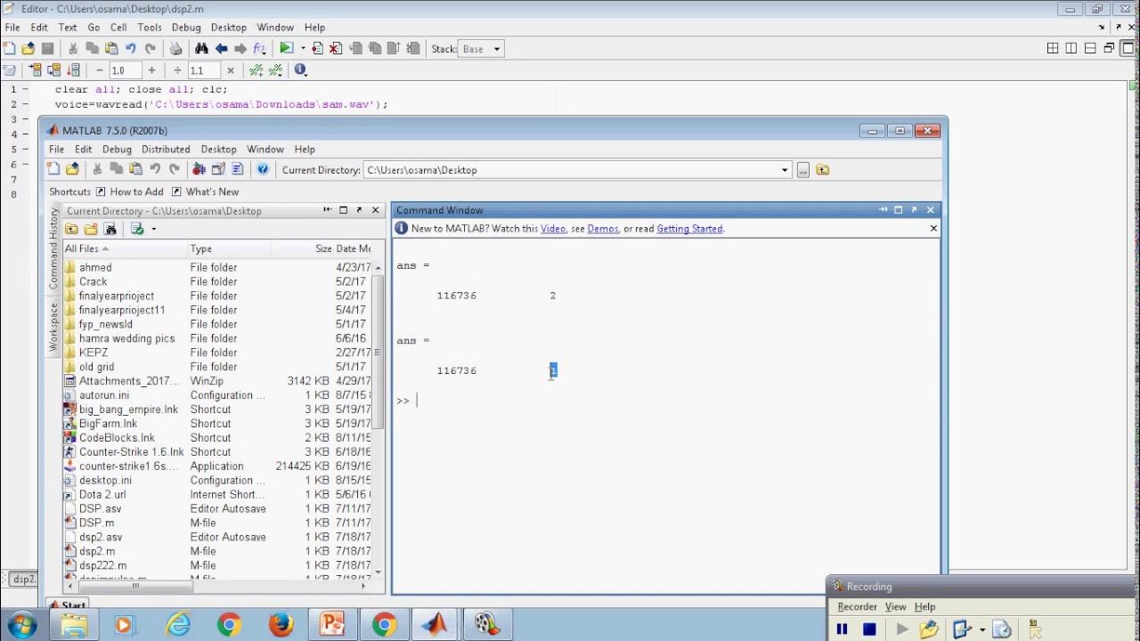 Echo generation using matlab - YouTube