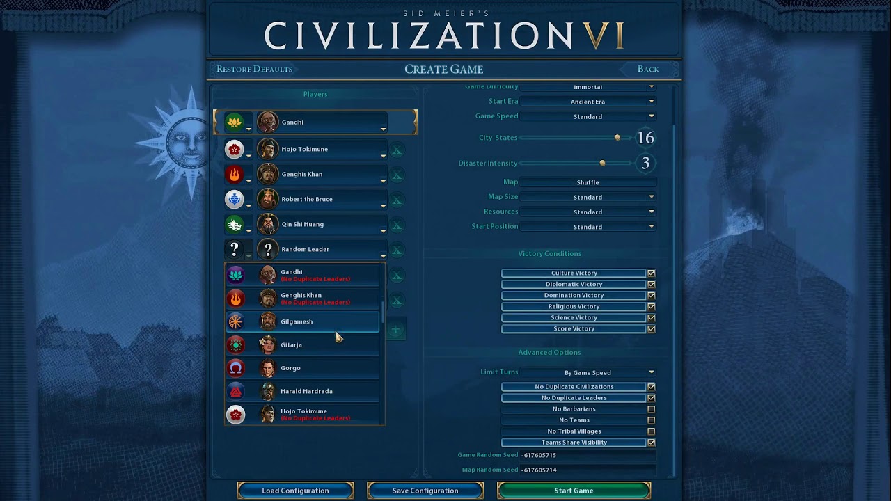 Let's Play Civ VI - India 1 - The 11th Anniversary LP! - YouTube