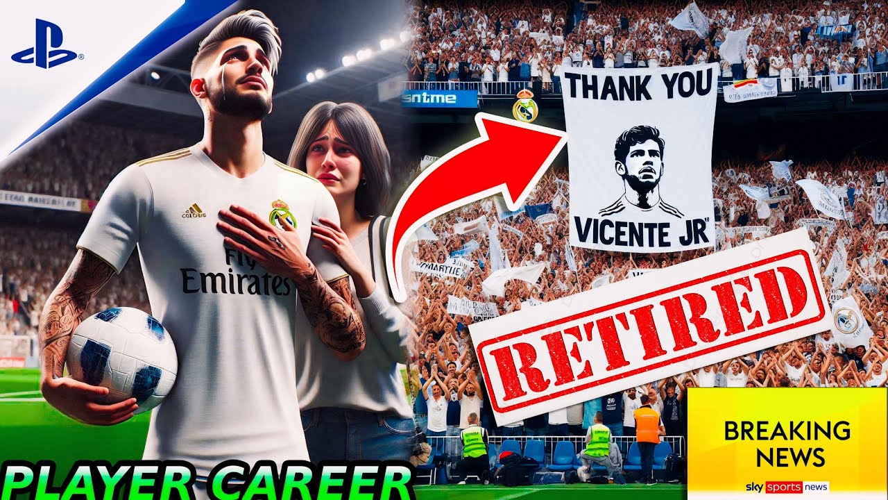 EA SPORTS FC 24 | I OFFICIALLY RETIRE FROM FOOTBALL!!😔💔 PLAYER CAREER ...