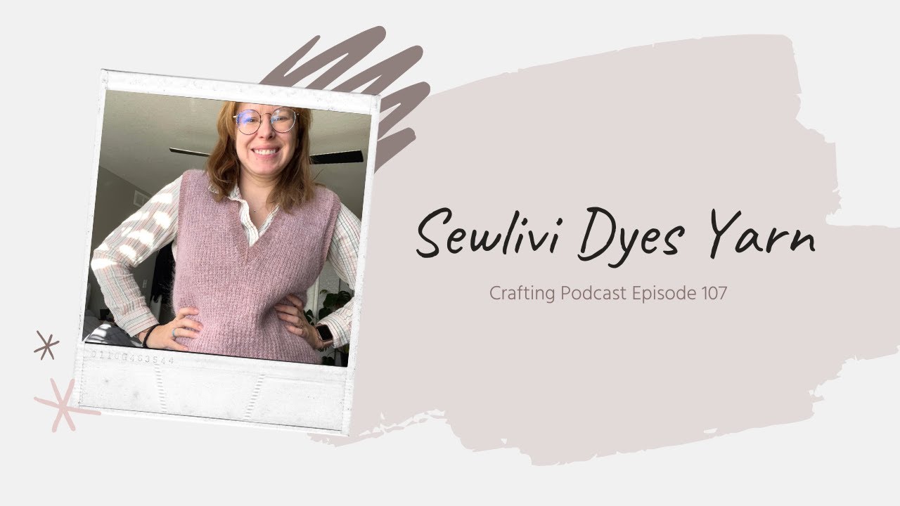 Friday Slipover V-neck is finished. | Sewlivi Dyes Yarn | Knitting ...