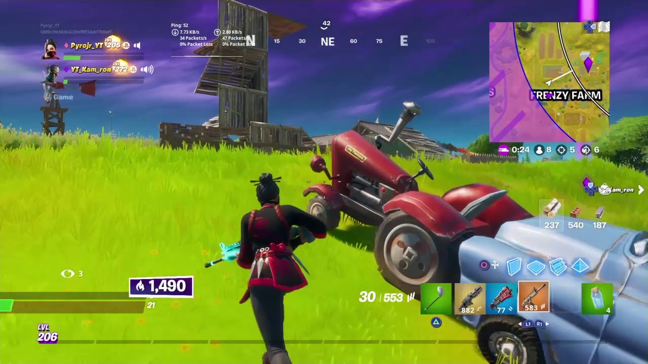 Meet a little kid on fortnite - YouTube