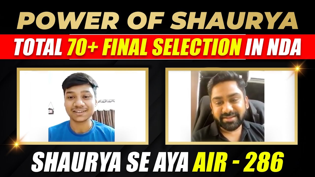 Meet Mayank Rathore AIR - 286 | Selected Student from Shaurya Batch🔥 ...