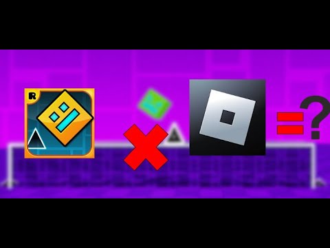 Geometry dash in Roblox? Robtop levels 1-7 complete - YouTube