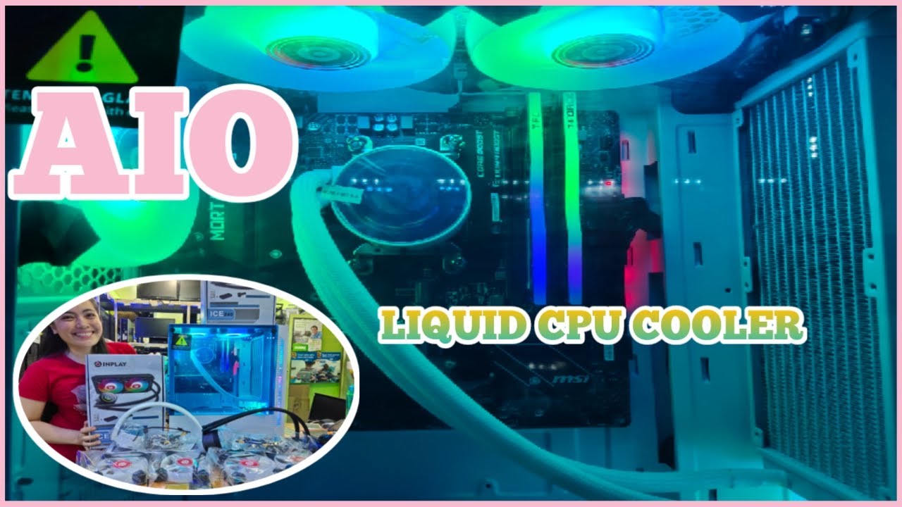 INPLAY ICE 240 AIO LIQUID COOLER || UNBOXING || LEONELYN SUAREZ - YouTube