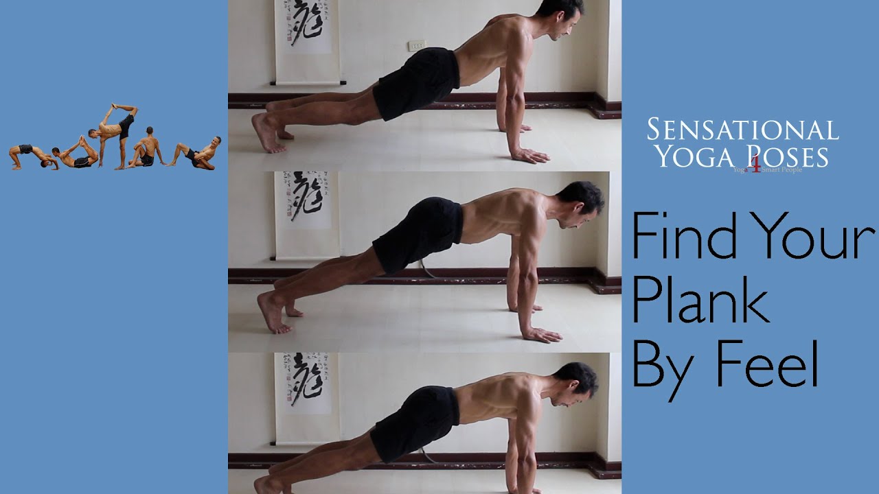 Self Adjusting your Straight Arm Plank Pose - YouTube