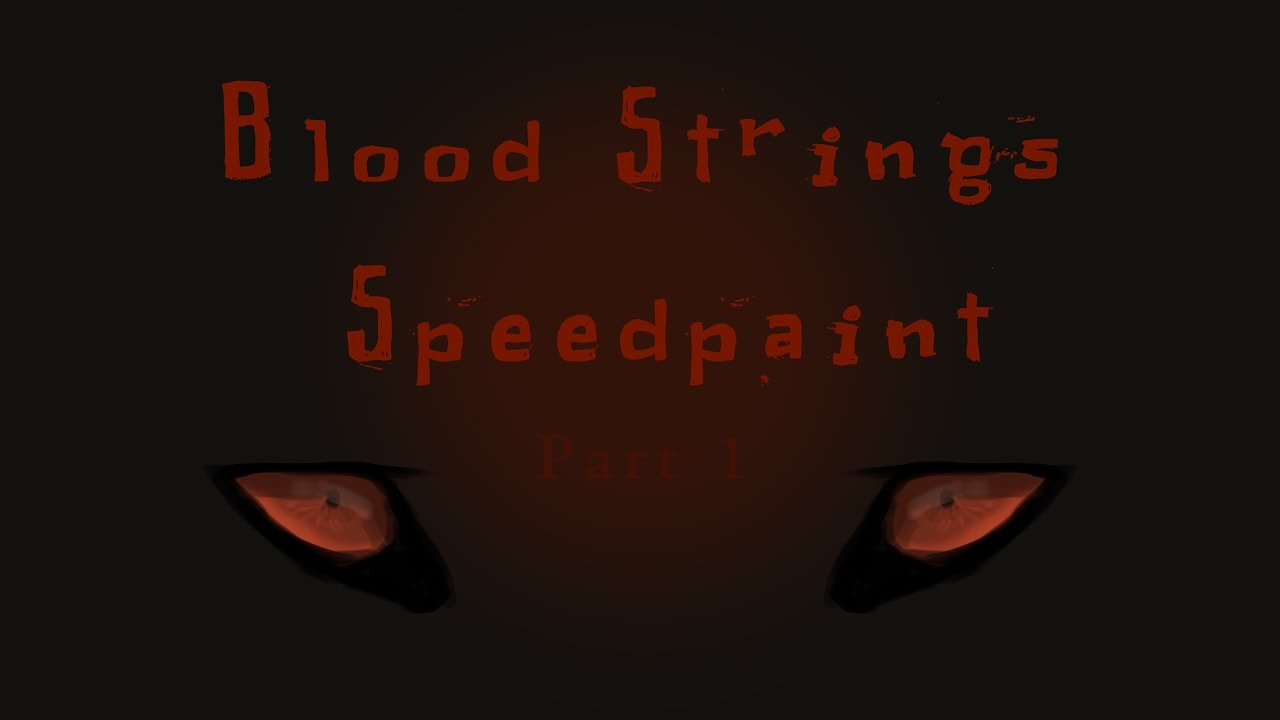 Blood Strings Comic Speedpaint - YouTube