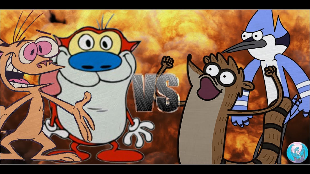 MUGEN - Request - Ren + Stimpy VS Mordecai + Rigby - See Description ...