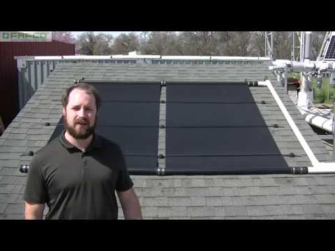 FAFCO Installing Header Straps Clamps and the Fixed Point - YouTube