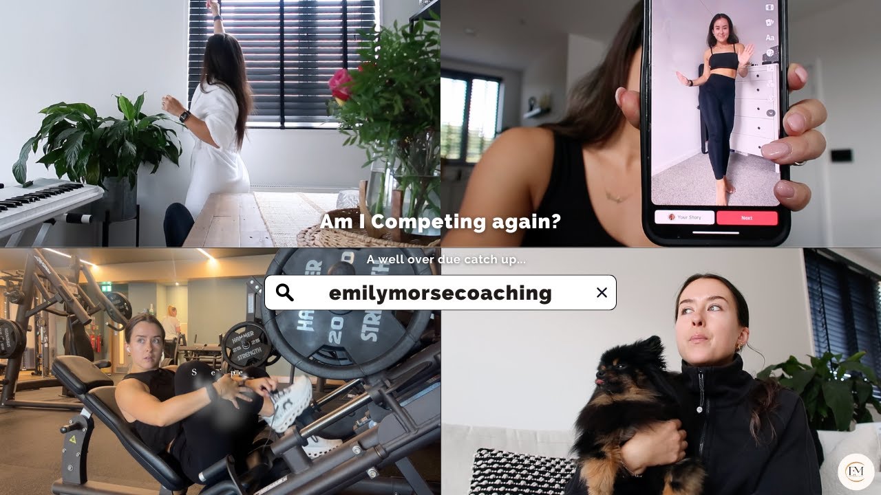 Am I Competing again? | A well overdue catch-up & posterior workout | emilymorsecoaching - YouTube