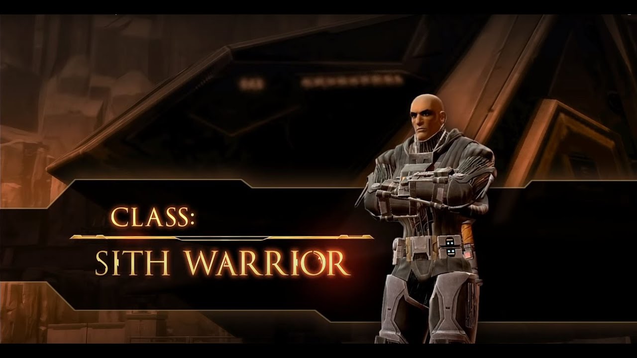 SWTOR: SITH WARRIOR CLASS TRAILER - YouTube