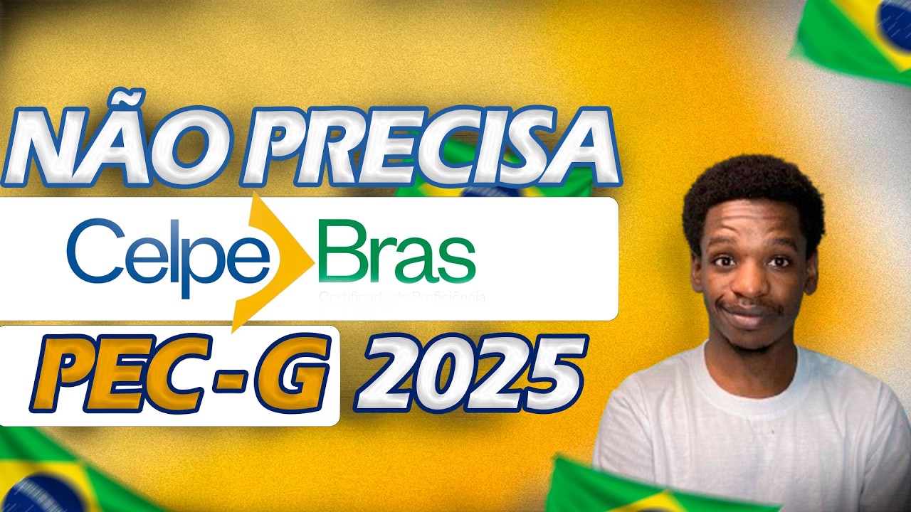 Tudo sobre as NOVAS REGRAS do PEC-G 2025 | ESTUDAR NO BRASIL - YouTube