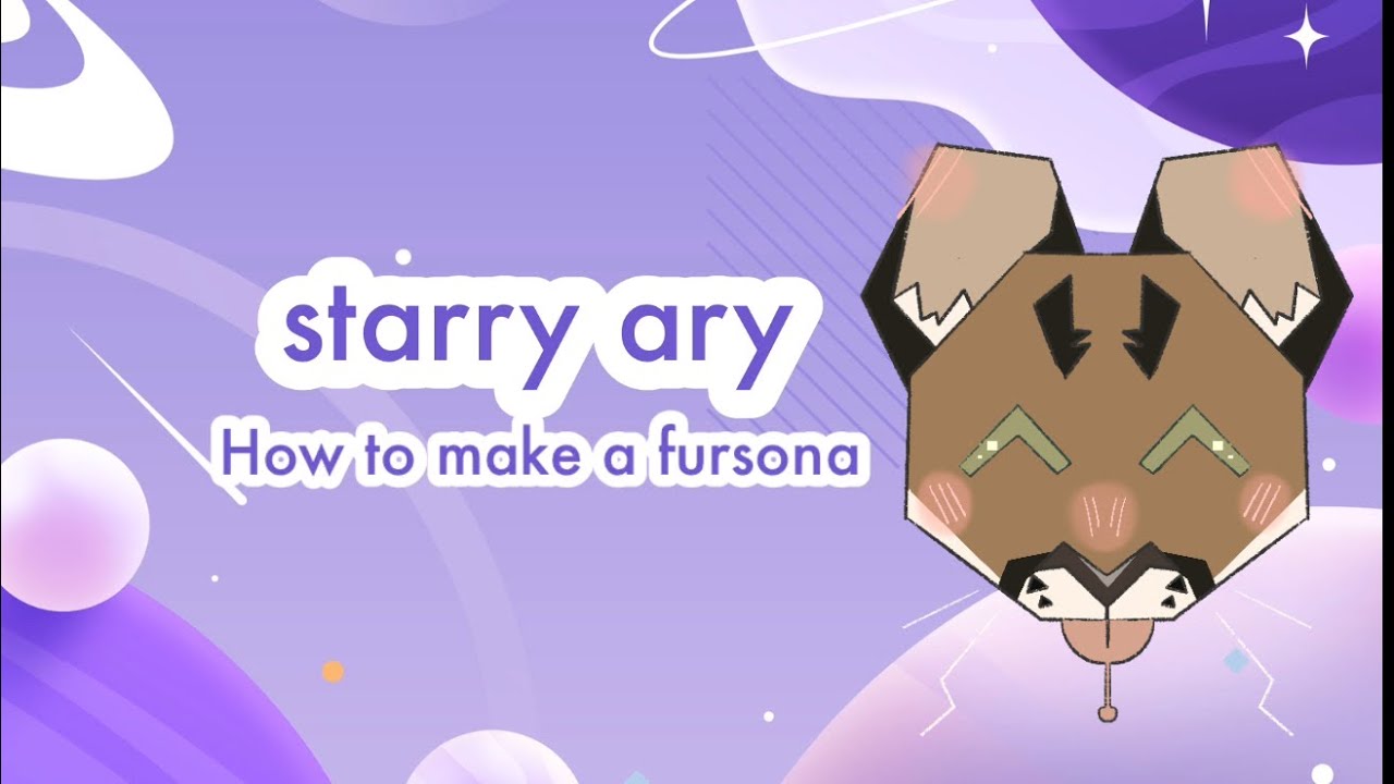 how to make a fursona! - YouTube