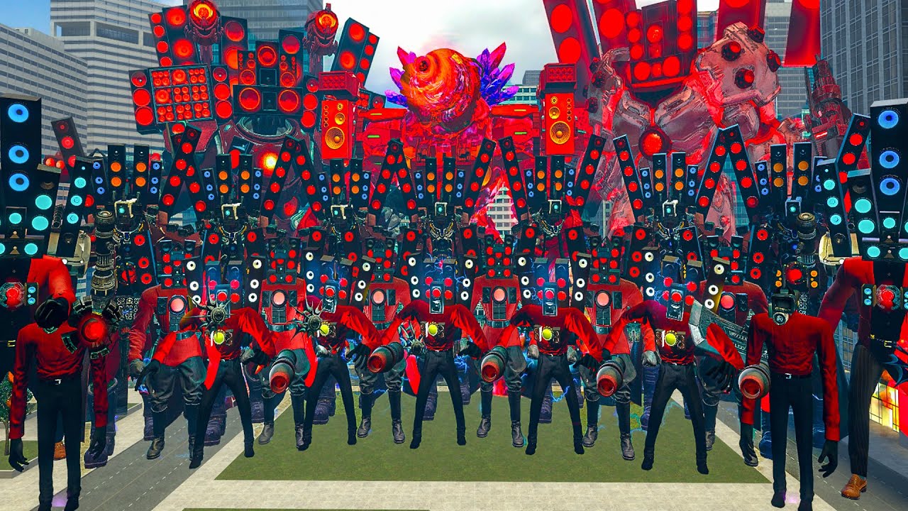 ALL SPEAKERMAN TITAN, 1-77 SKIBIDI TOILET BOSSES VS ASTRO JUGGERNAUT ...