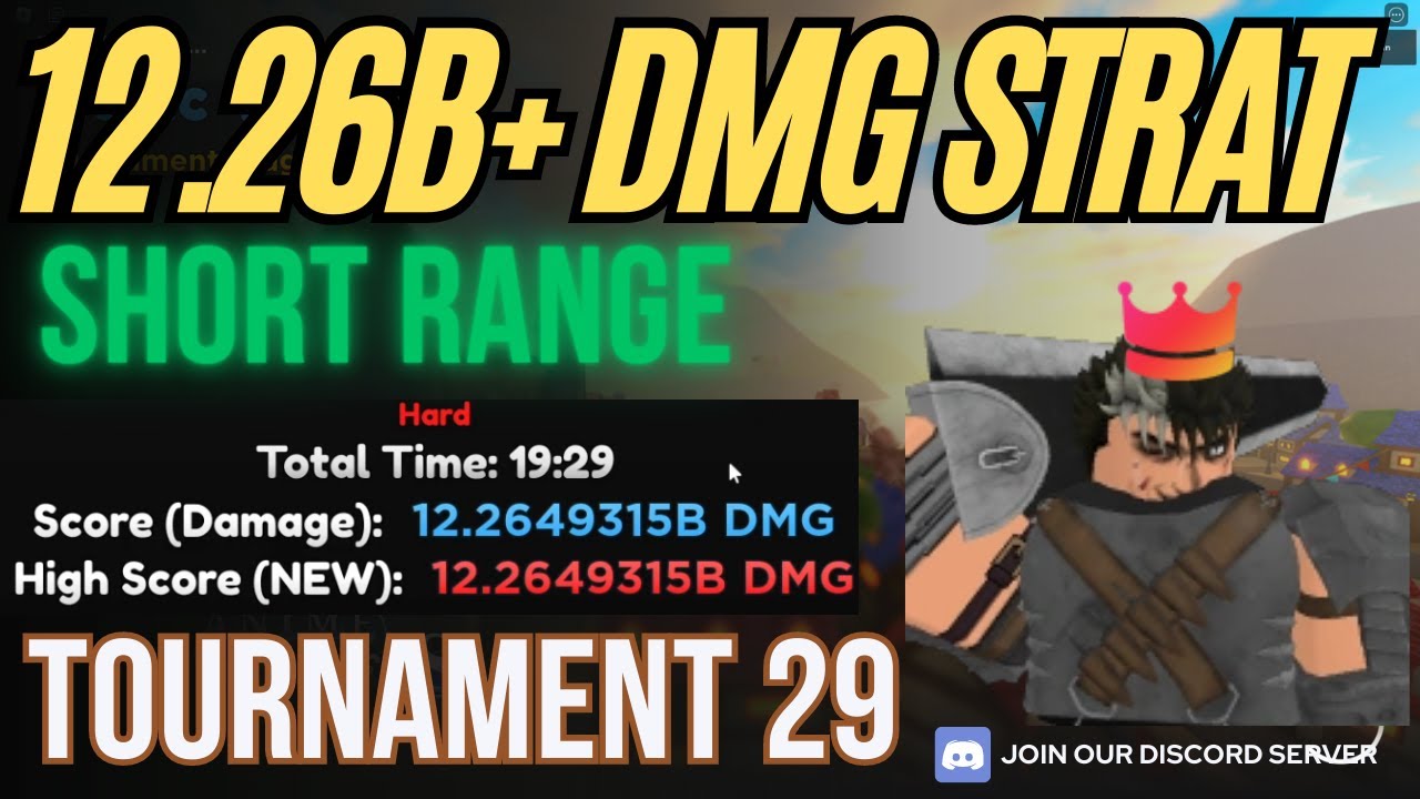 12.26B DMG | UNIQUE GUTS CARRY ME IN TOURNAMENT 29 | Anime Adventures ...