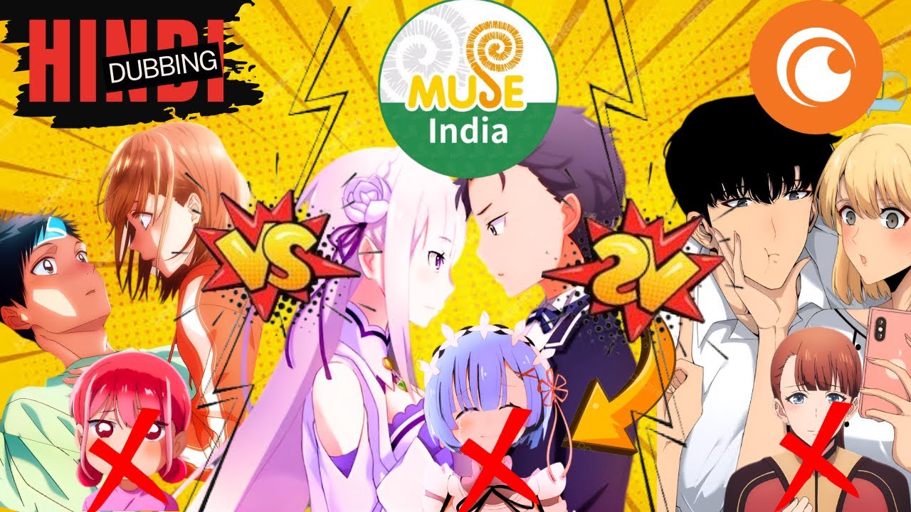 Muse India RE ZERO 'Rem' Hindi Dub vs. Netflix BLUE BOX 'Hina' vs ...