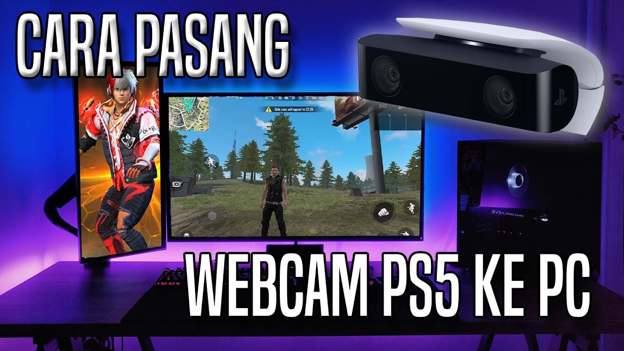 Cara Pasang Webcam PS5 ke PC / PS5 HD Camera ke PC - YouTube