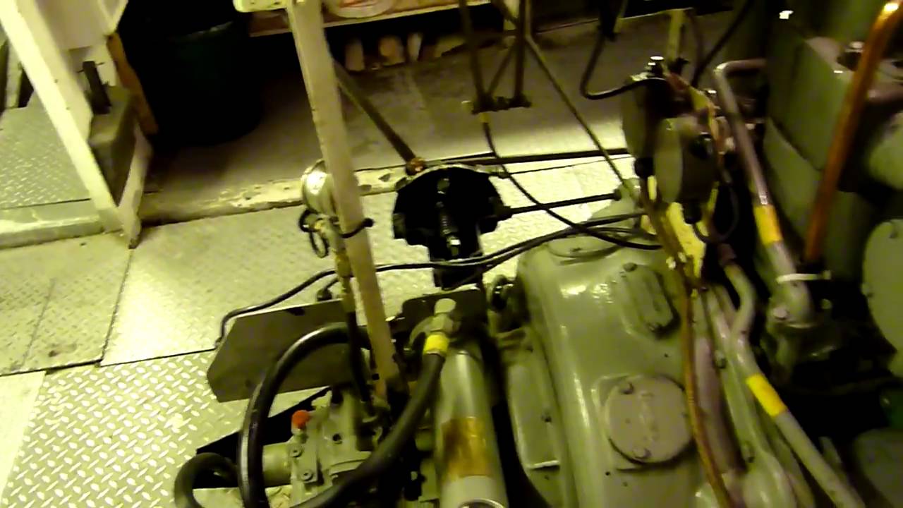 BC Ferry MV Mill Bay Engine Room Tour - YouTube