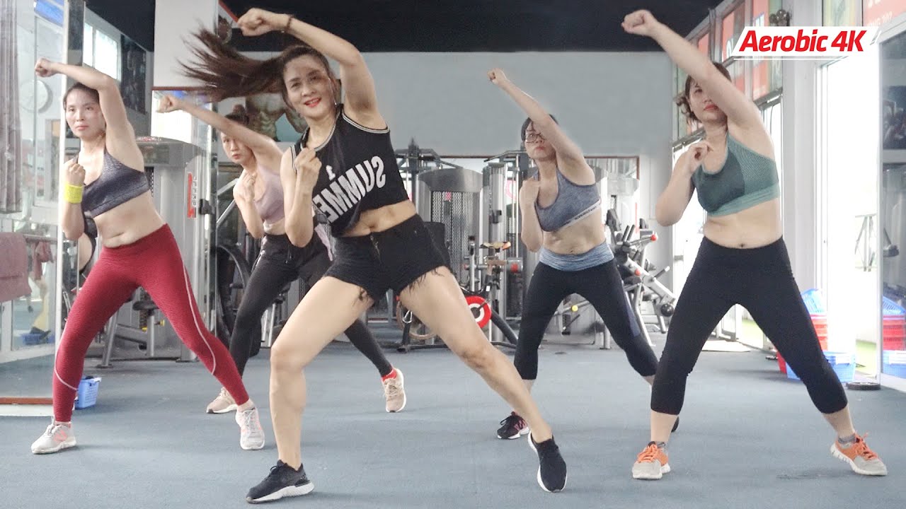 Aerobic Exercise Burning 500 Calories in 42 Mins | Aerobic Everyday for ...