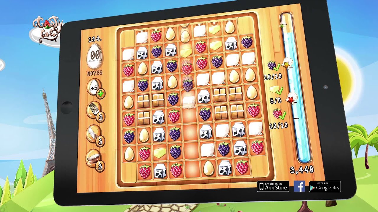 Tasty Tale Tv spot ( New Match 3 Puzzle Game ) - DE - YouTube
