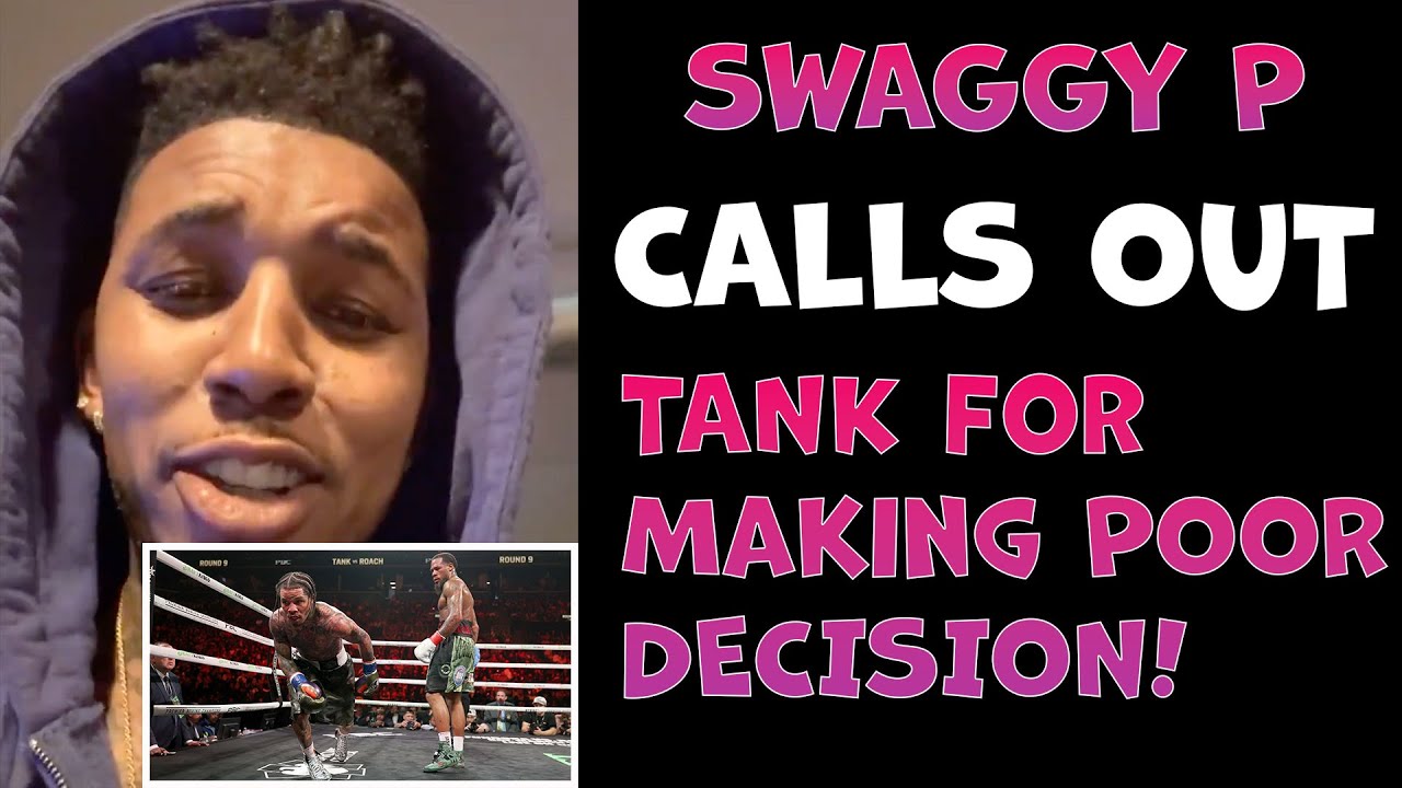 Swaggy P Gives FUNNY Take on Tank vs Roach Fight! "You Brought Out Them ...