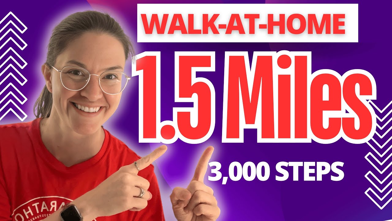 30-Minute Home Walking Workout | Low-Impact Home Fitness | For Seniors ...