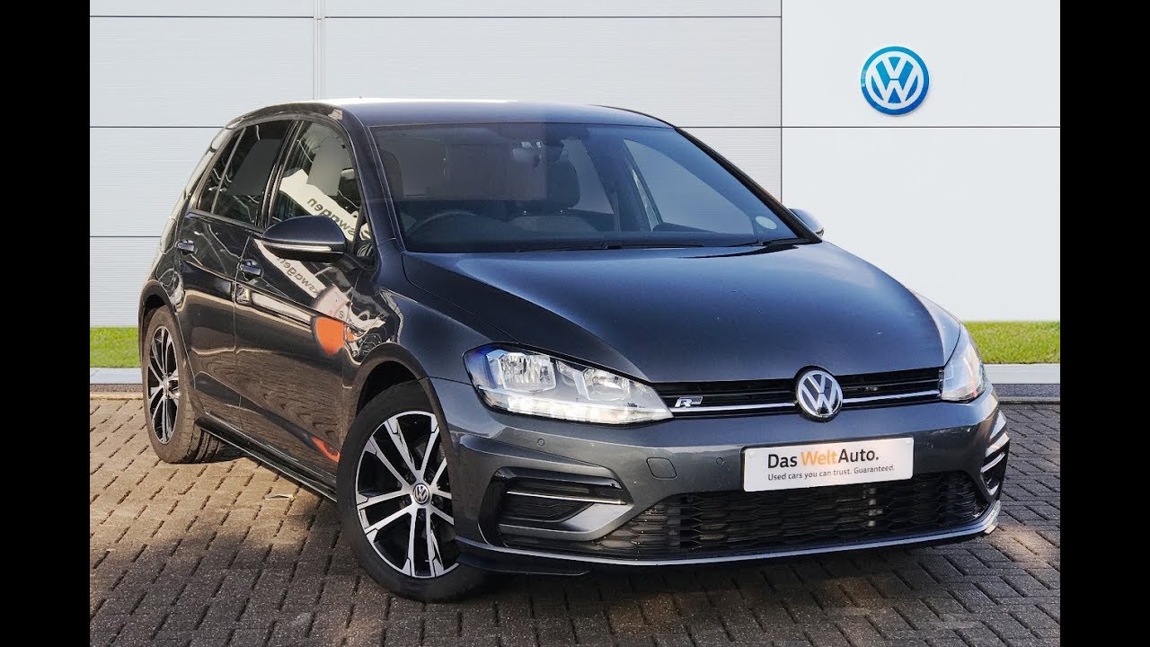 Volkswagen, GOLF HATCHBACK, 1.5 TSI EVO 150 R-Line 5dr DSG - YouTube