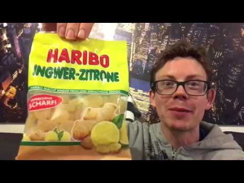 Ingwer Zitrone Weingummi von Haribo im Test: Ist das eine Mutprobe ...