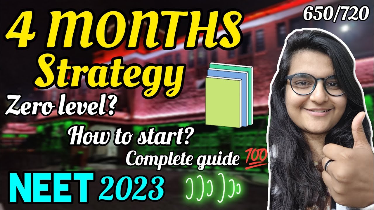 4 Months Strategy | How to start and score well| Best strategy video ...