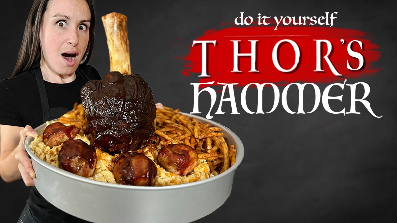 Home Smoking A GIANT Beef Shank /// A Thor's Hammer Third Wave BBQ ...