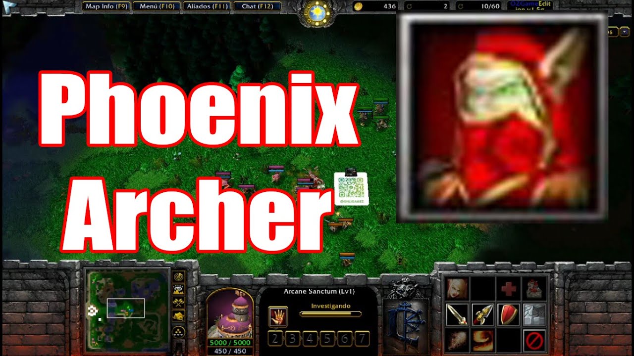 Warcraft III Survival Chaos OZ 1.5 Phoenix Archer 2024 - YouTube