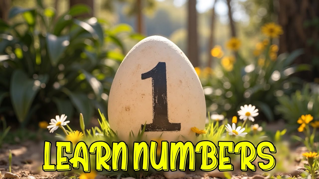 Learn Numbers with Dinosaur Eggs 🥚🦕 | Counting 1 to 10 for Kids | Dino ...