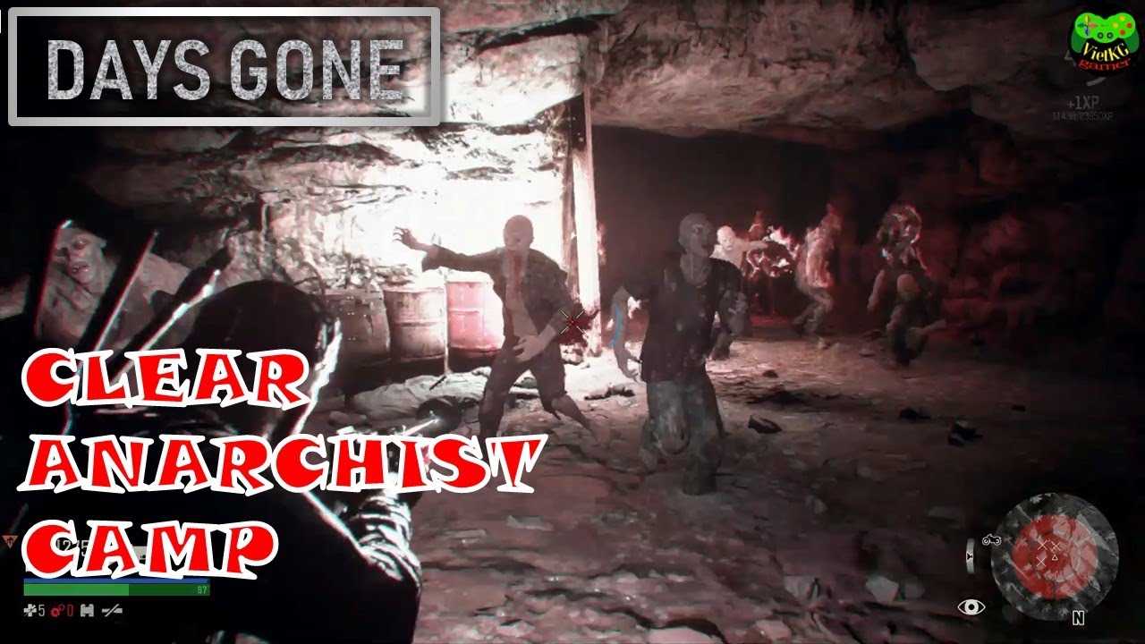 Clear the Anarchist Camp | Days Gone - YouTube