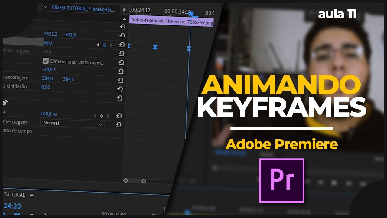 Como fazer ANIMAÇÃO DE KEYFRAMES dentro do Adobe Premiere | Curso ...