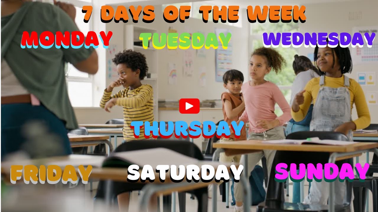 What's Your Favorite Day? 7 Days Of The Week Song for Kids | VEDX KIDS ...