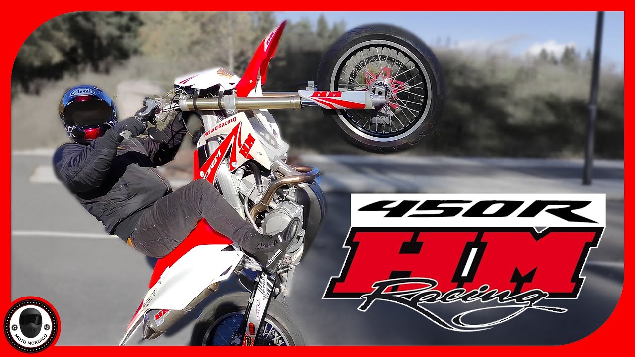 HM Moto CRM 450 Motard (Honda CRF 450 R), Honda MSX125 Grom & KTM 450 ...