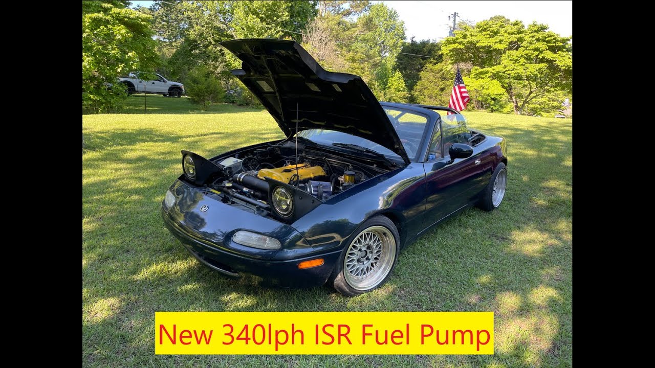 The NA Miata gets ALL the Fuel!! - How to Install a Fuel Pump in your ...