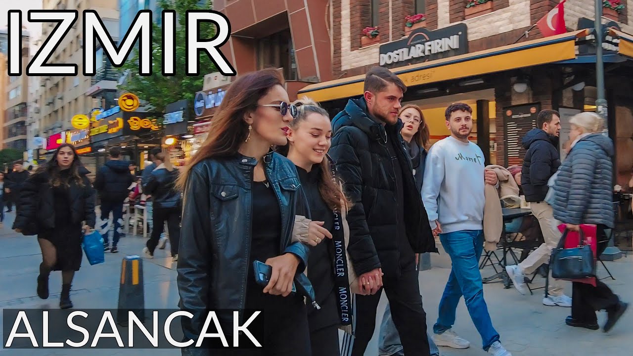 EXPLORE İzmir's Alsancak: An Inspiring Turkish City 🇹🇷 (4K Walking Tour ...
