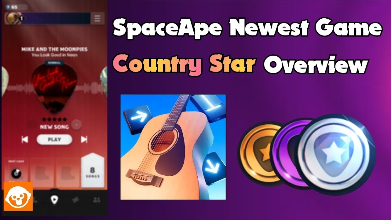SpaceApe Newest Game | Country Star - YouTube