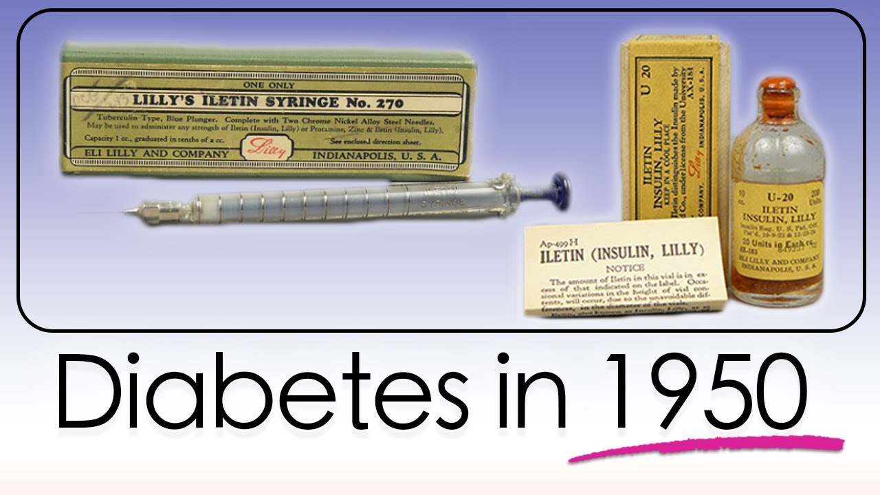 Diabetes Care Since 1950: A Journey Through Time - YouTube