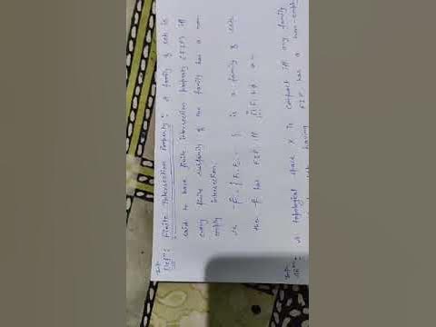 Topology (Finite Intersection property) - YouTube