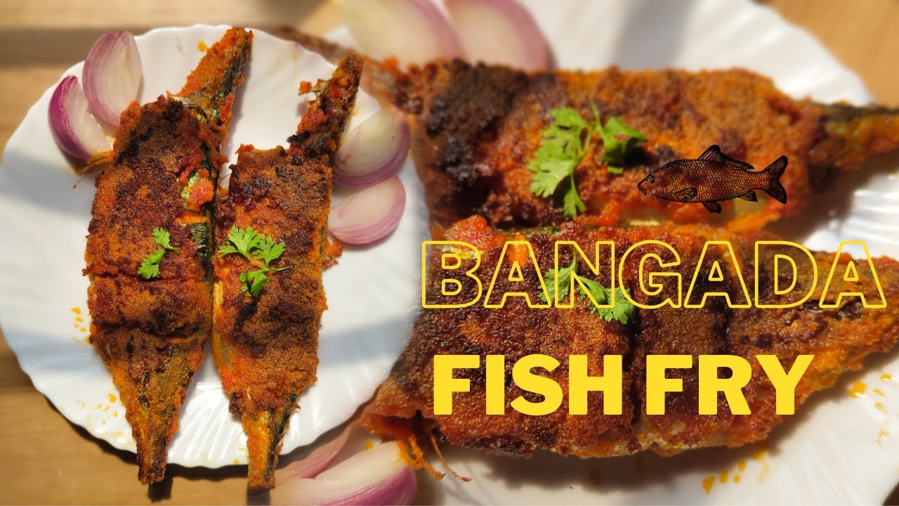 😋CRISPY SPICY BANGDA FRY😋 | ಬಂಗುಡೆ ಮೀನು ಫ್ರೈ | बांगडा फ्राय | RAWA FRY ...