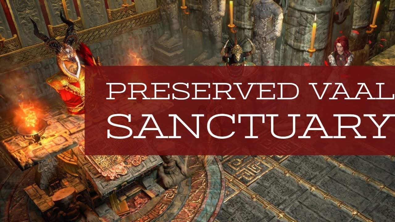 Preserved Vaal Sanctuary [PoE Hideout - Sunken Temple] - YouTube