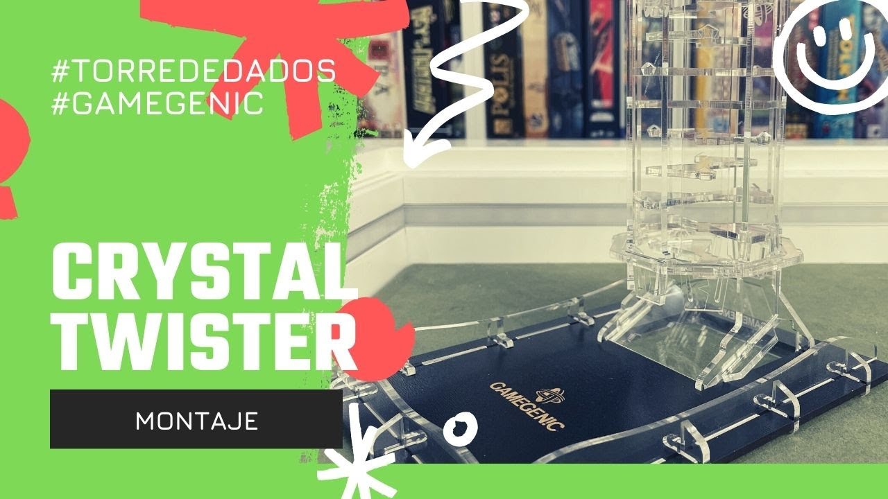 CRYSTAL TWISTER - Premium Dice Tower Gamegenic - YouTube