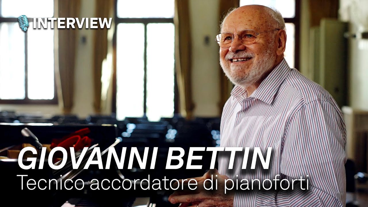 Giovanni Bettin - Tecnico accordatore di pianoforti - YouTube