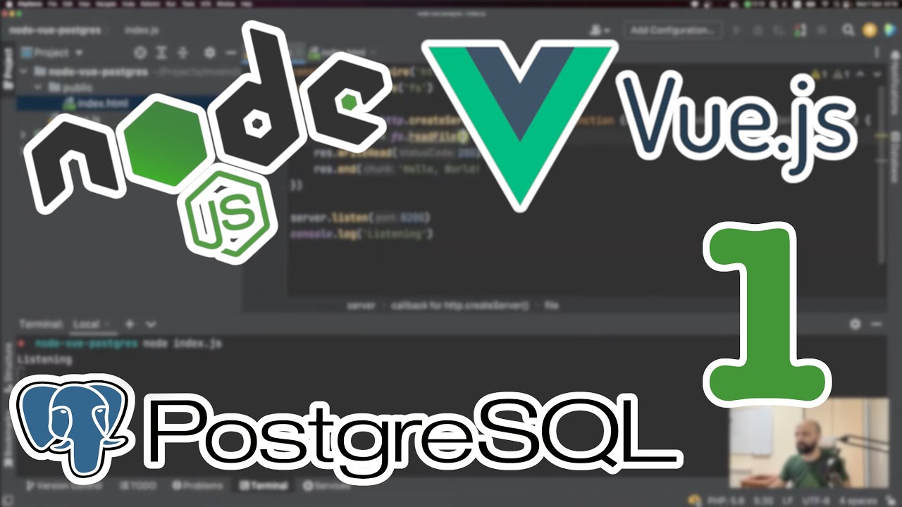 NodeJS + PostgresSQL | Introducción a JavaScript para desarrolladores PHP (1) - YouTube