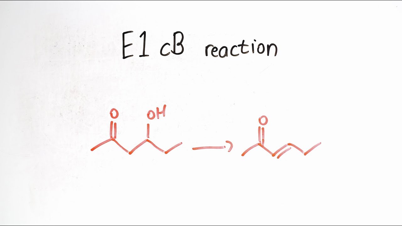 E1cB Elimination Reaction - YouTube