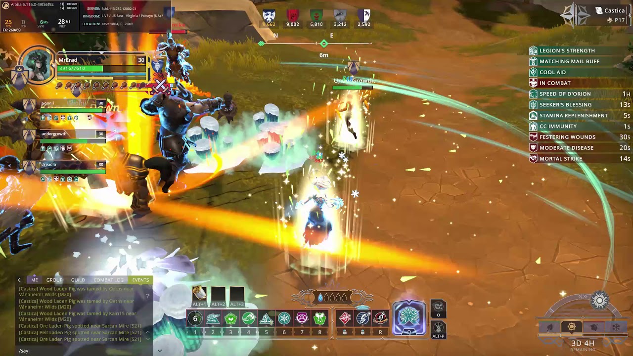 Crowfall: Frostweaver Healer (SL vs LOD) - YouTube