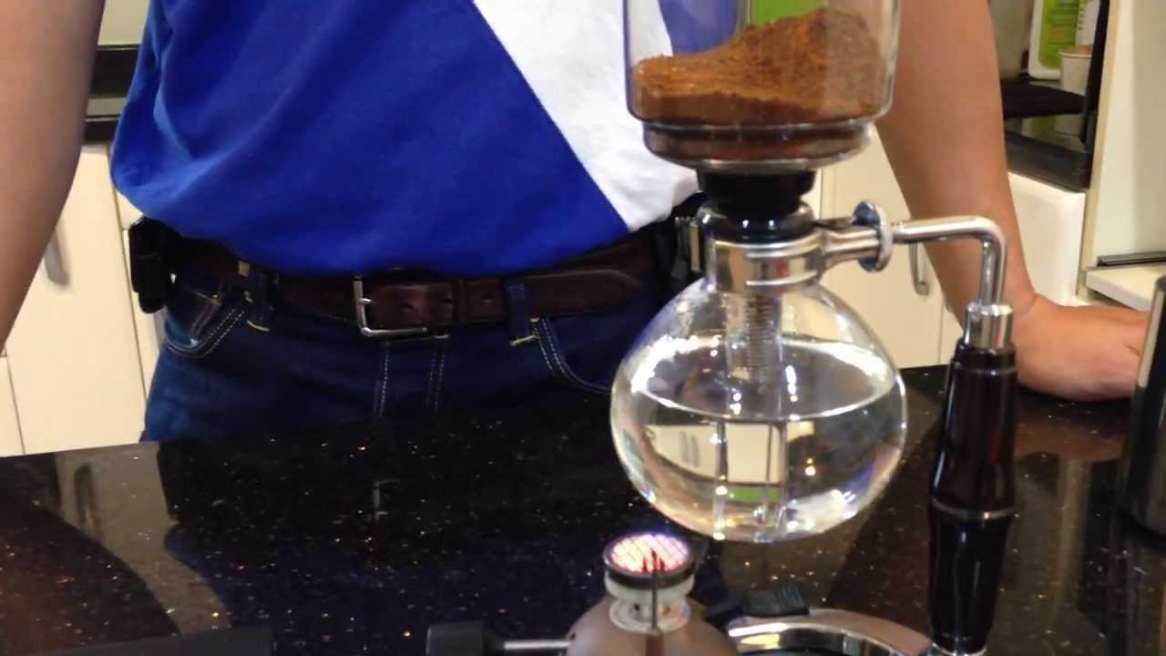 Barista Gear Vacuum Pot Metal Filter (coffee with no remnant) - YouTube